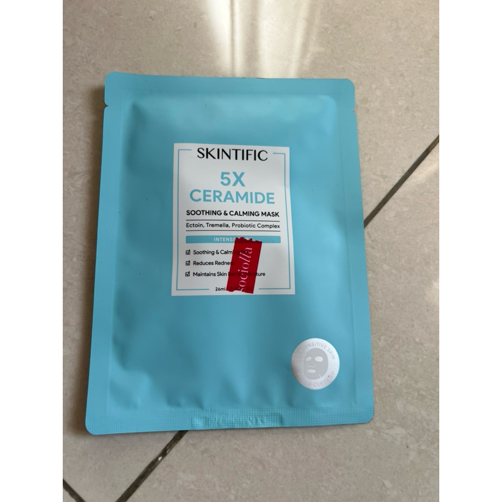 Jual NEW SHEET MASK SKINTIFIC / SKINTIFIC Masker wajah / Original 100% ...