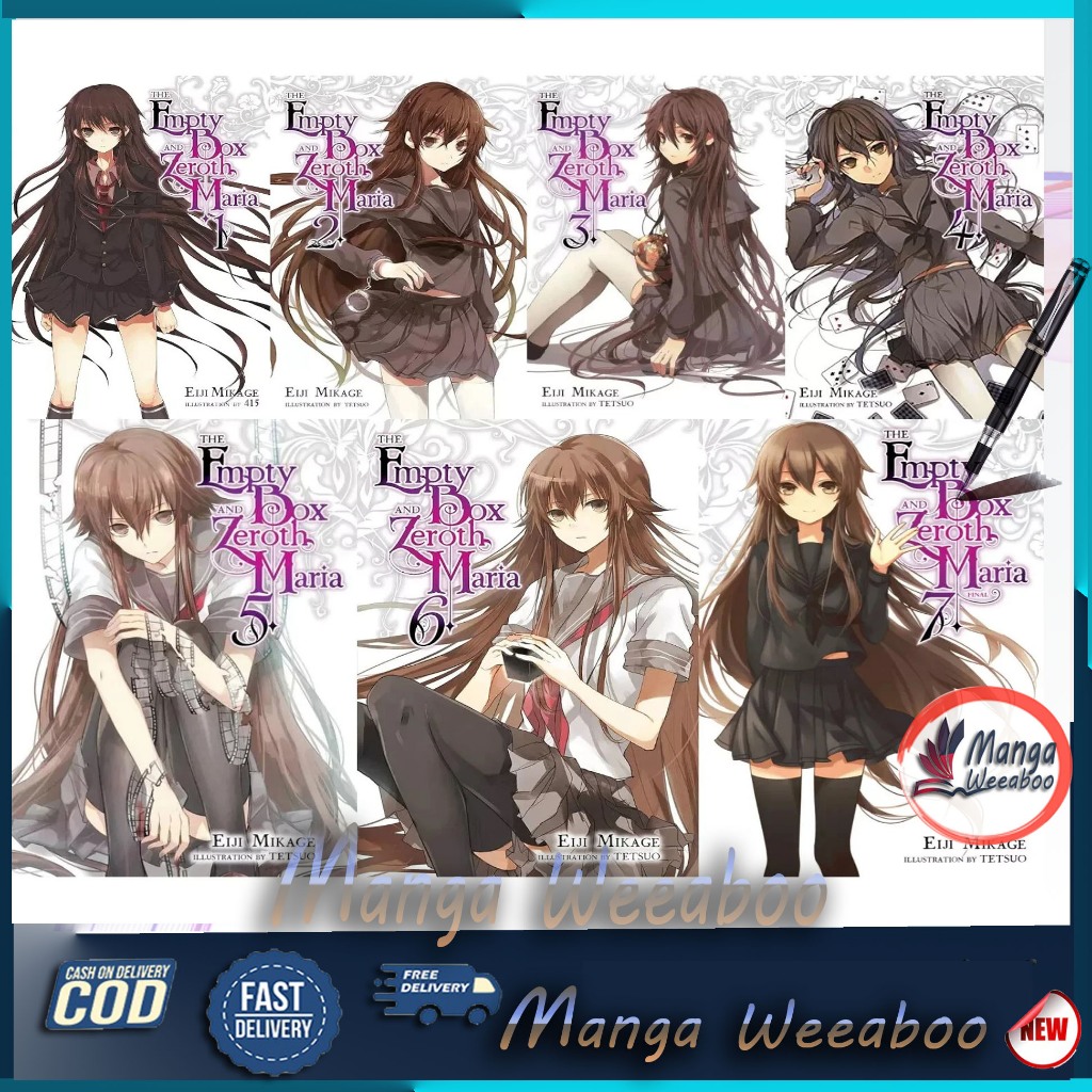 Jual Light novel The Empty Box and Zeroth Maria 7 book series (english ...