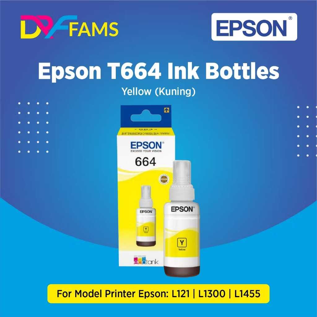 Jual Tinta Printer 664 Untuk Printer Epson L100 L110 L120 L20 L210 L220 ...