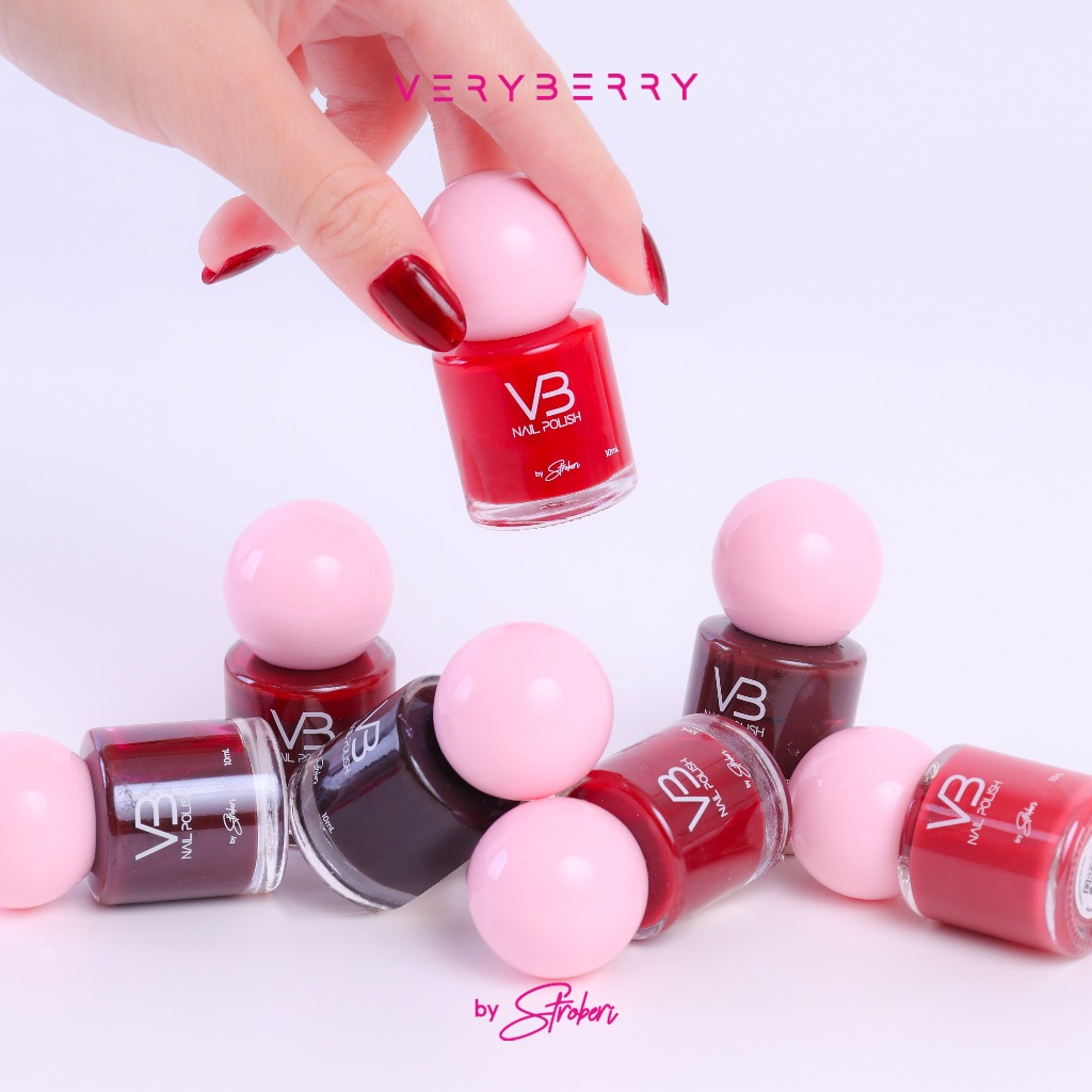 Jual Very Berry Nail Polish Red Madness | Shopee Indonesia