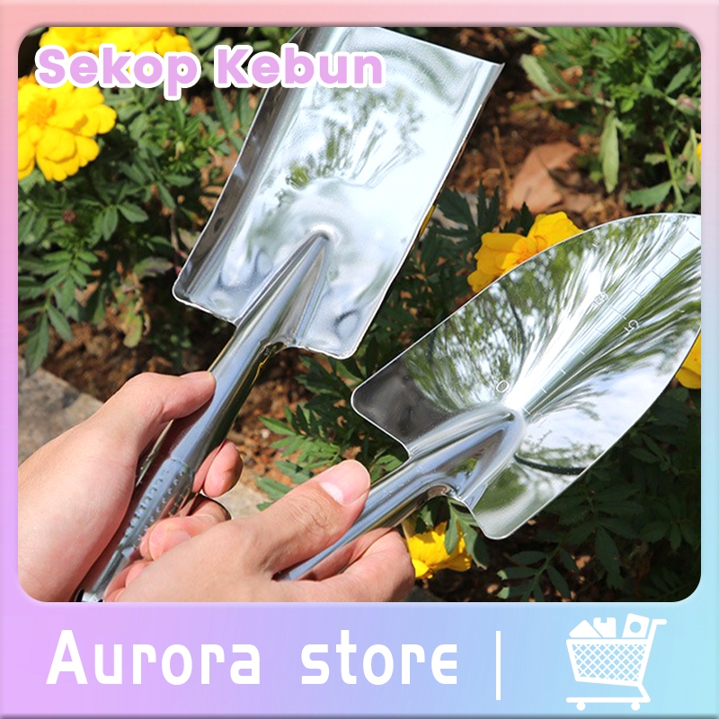 Jual Taman Sekop Pot Tanah Sendok 1Pcs Tangan Alat Sekop Penggali Tanah ...