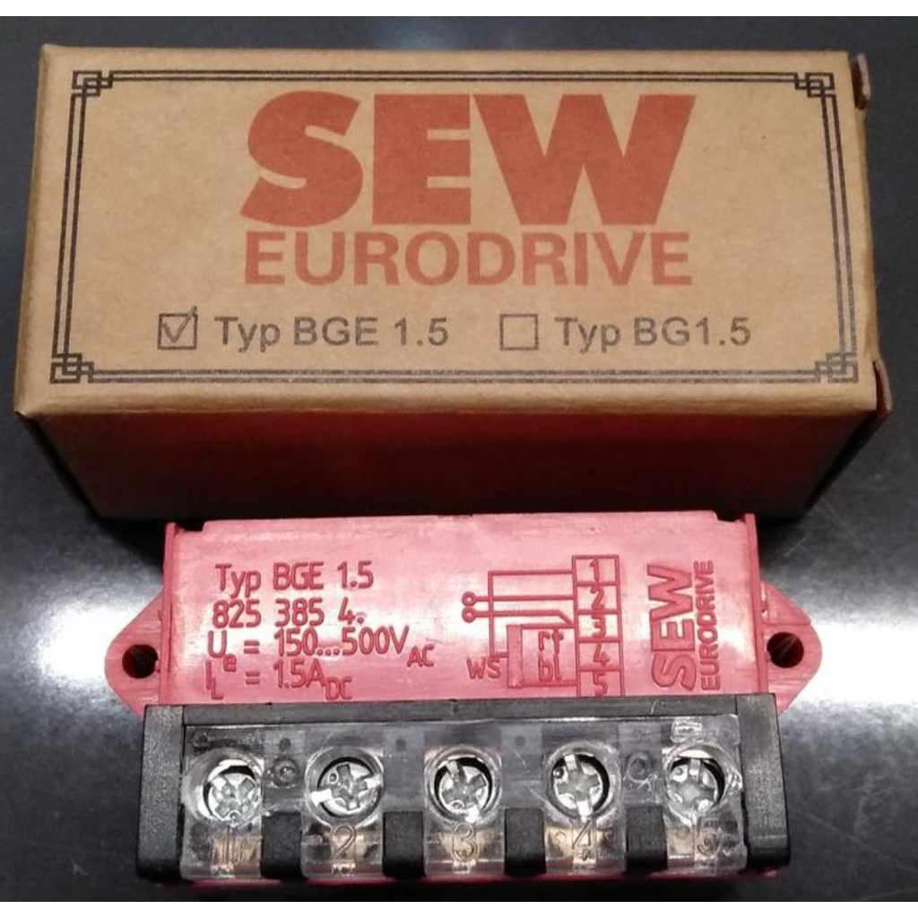 Jual Brake Rectifier SEW Eurodrive BGE 1.5 825 385 4 8253854 Original ...