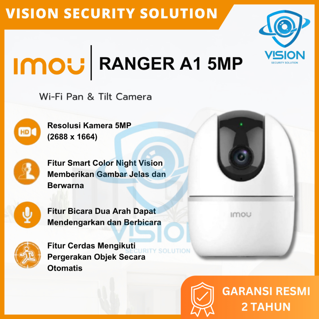Jual Imou Ranger A1 3MP / 5MP Smart Cctv Wireless Indoor Two-Way Talk ...