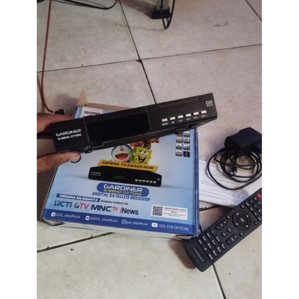 Jual Receiver K Vision Gardiner, Kondisi Unit Normal Kelengkapan Sesuai ...