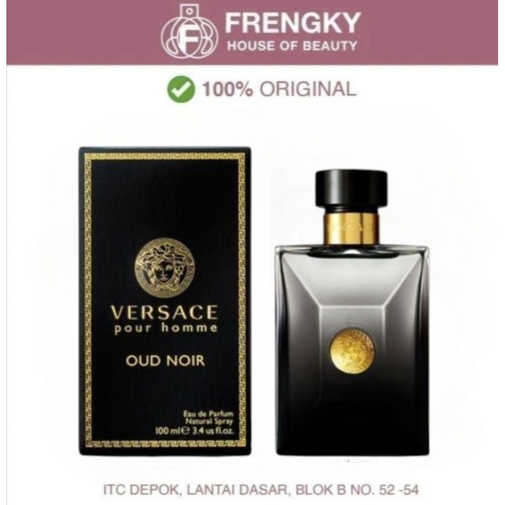 Jual Parfum Ver*ace Oud Noir pour homme edp 100ml | Shopee Indonesia