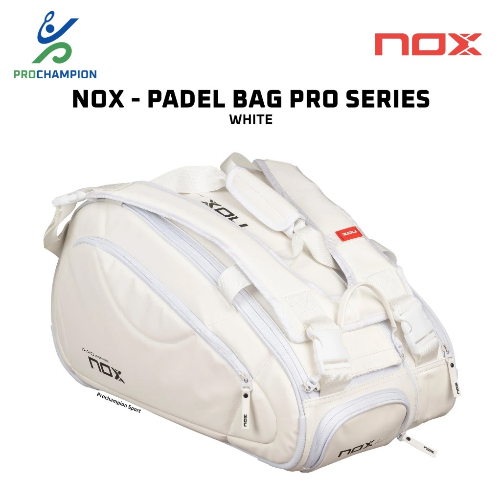 Jual Tas Padel Nox Padel Bag Pro Series White | Shopee Indonesia