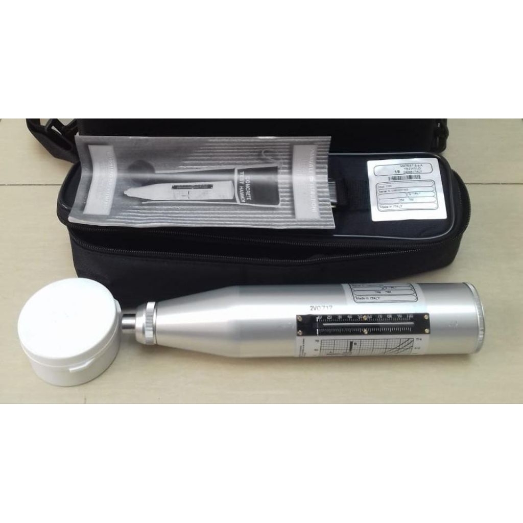 Jual Hammer Test Matest CO-380 Alat Uji Kekuatan Beton termasuk ...