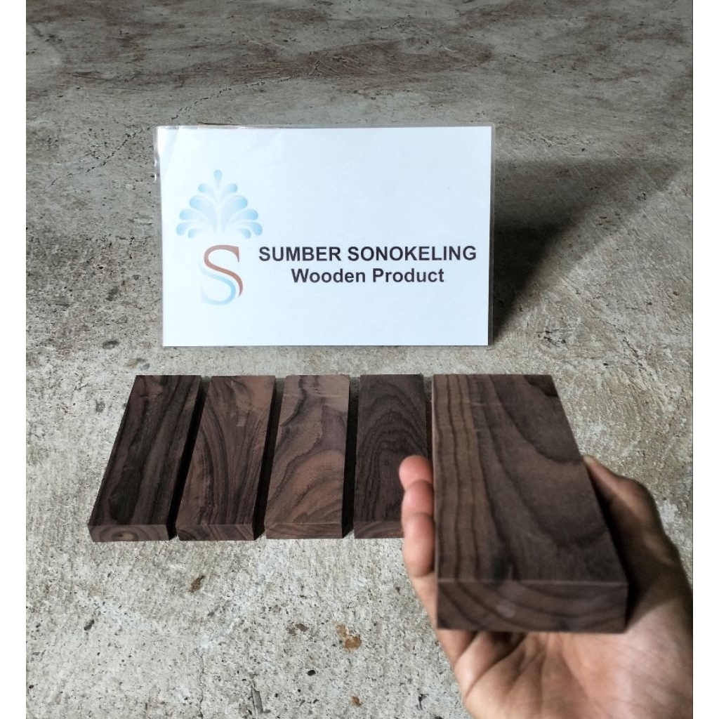 Jual Kayu SONOKELING Tebal 2,5cm Lebar 5cm Panjang 15cm & 20cm | Shopee ...