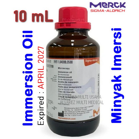 Jual Minyak Imersi Mikroskop Merck / Immersion Oil For Microscopy ...
