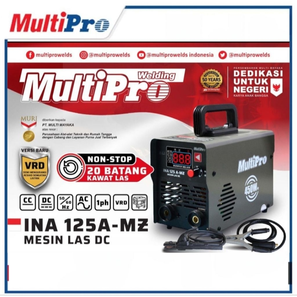 Jual Mesin las Multipro INA 125A-MZ | Shopee Indonesia