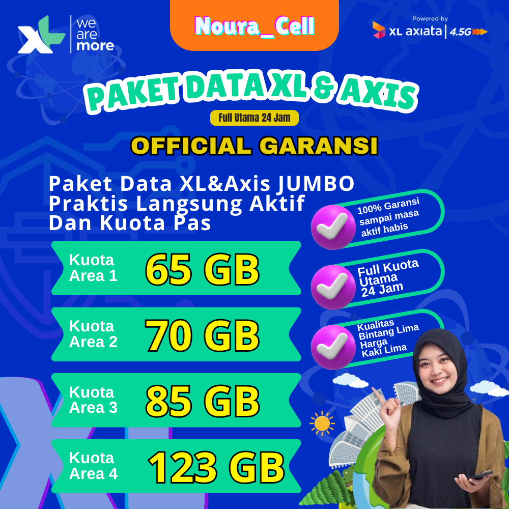 Jual [FULL GARANSI] PROMO KUOTA INTERNET XL FULL 24 JAM | Shopee Indonesia