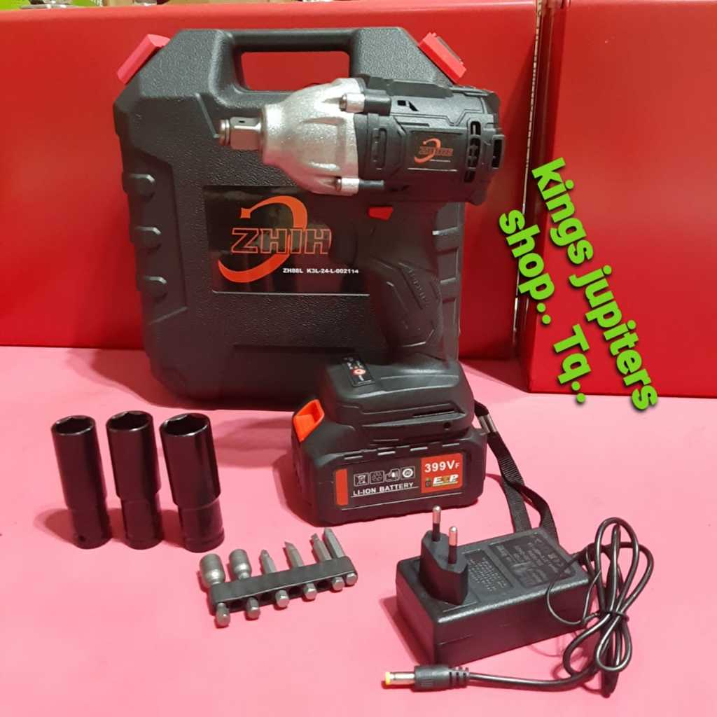 Jual 1 BATRE ZHIHE IMPEK WRENCH atau JLD IMPACT WRENCH IMPAK WREN MESIN ...