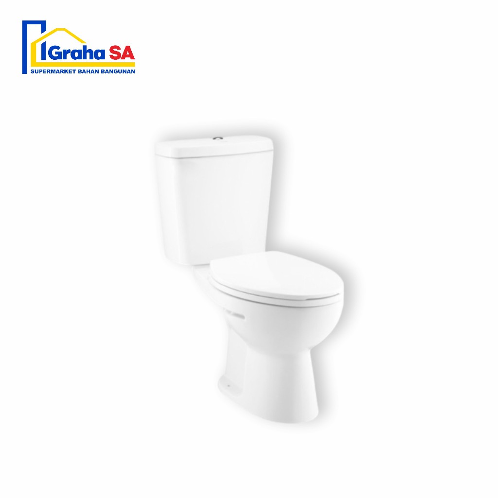 Jual COTTO CLOSET DUDUK C13445 BOOM DUAL FLUSH WH | Shopee Indonesia