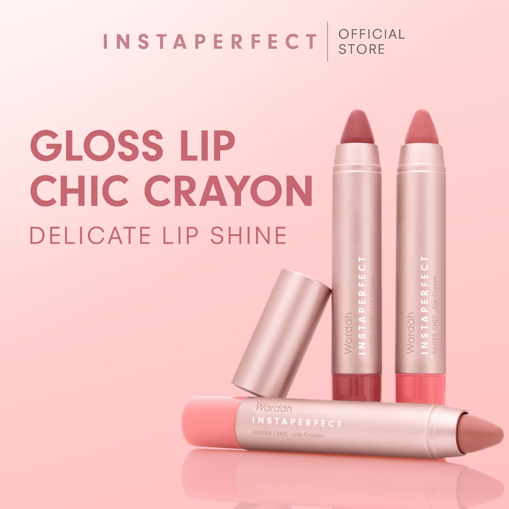 Jual Instaperfect GLOSS CHIC Lip Crayon 2.7 g - Lipstick Gloss (Natural ...