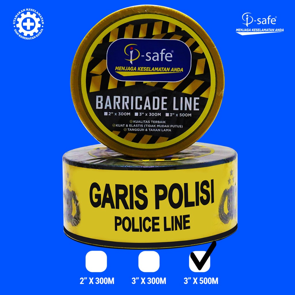 Jual i-Safe Police Line/Garis Polisi - Dilarang Melintas 3" X 500M ...