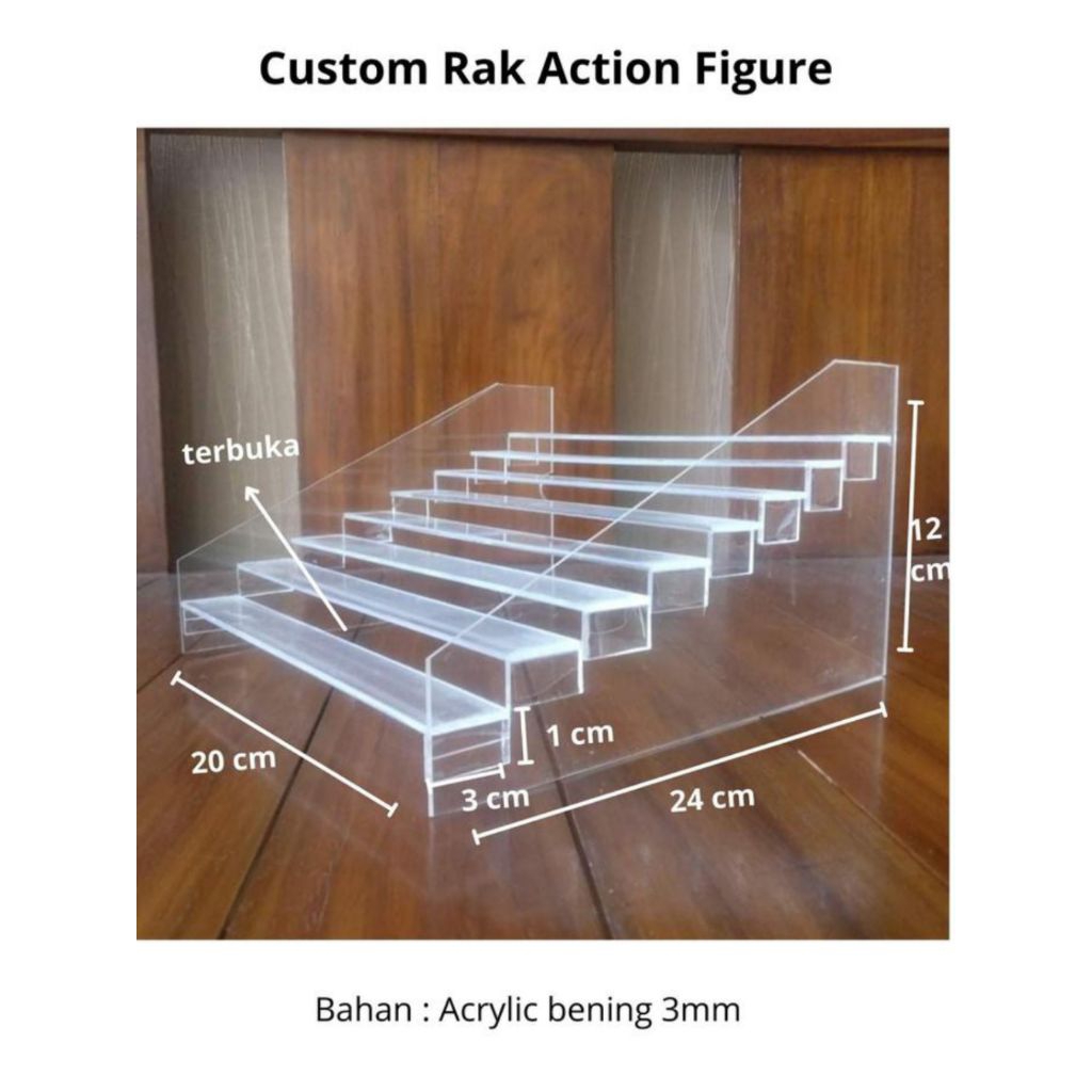 Jual Custom Acrylic / Akrilik Rak Action Figure | Shopee Indonesia