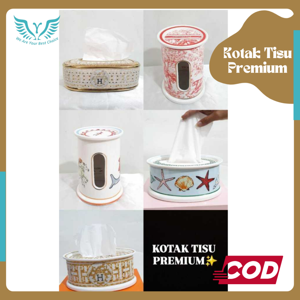 Jual Kotak Tisu Premium/ Kotak tisu mewah aestetic/kotak tisu Aesthetic ...
