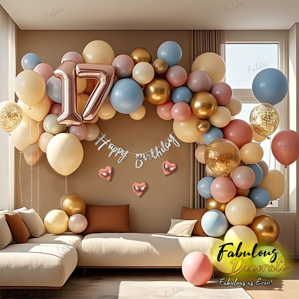 Jual Fabulous Decorate Set Dekorasi Tema Sweet Seventeen / Ultah umur ...