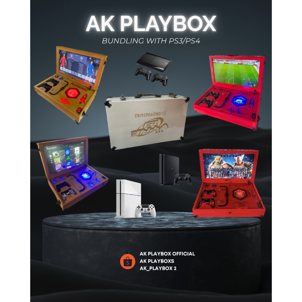 Jual PLAYBOX PS PORTABLE PS3/PS4 KIT (PREMIUM BOX+PS4 PILIHAN) | Shopee ...