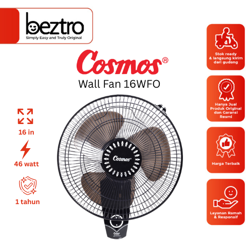 Jual Cosmos 16-WFO – Wall Fan 16 inch Kipas Angin Dinding 16WFO Warna ...