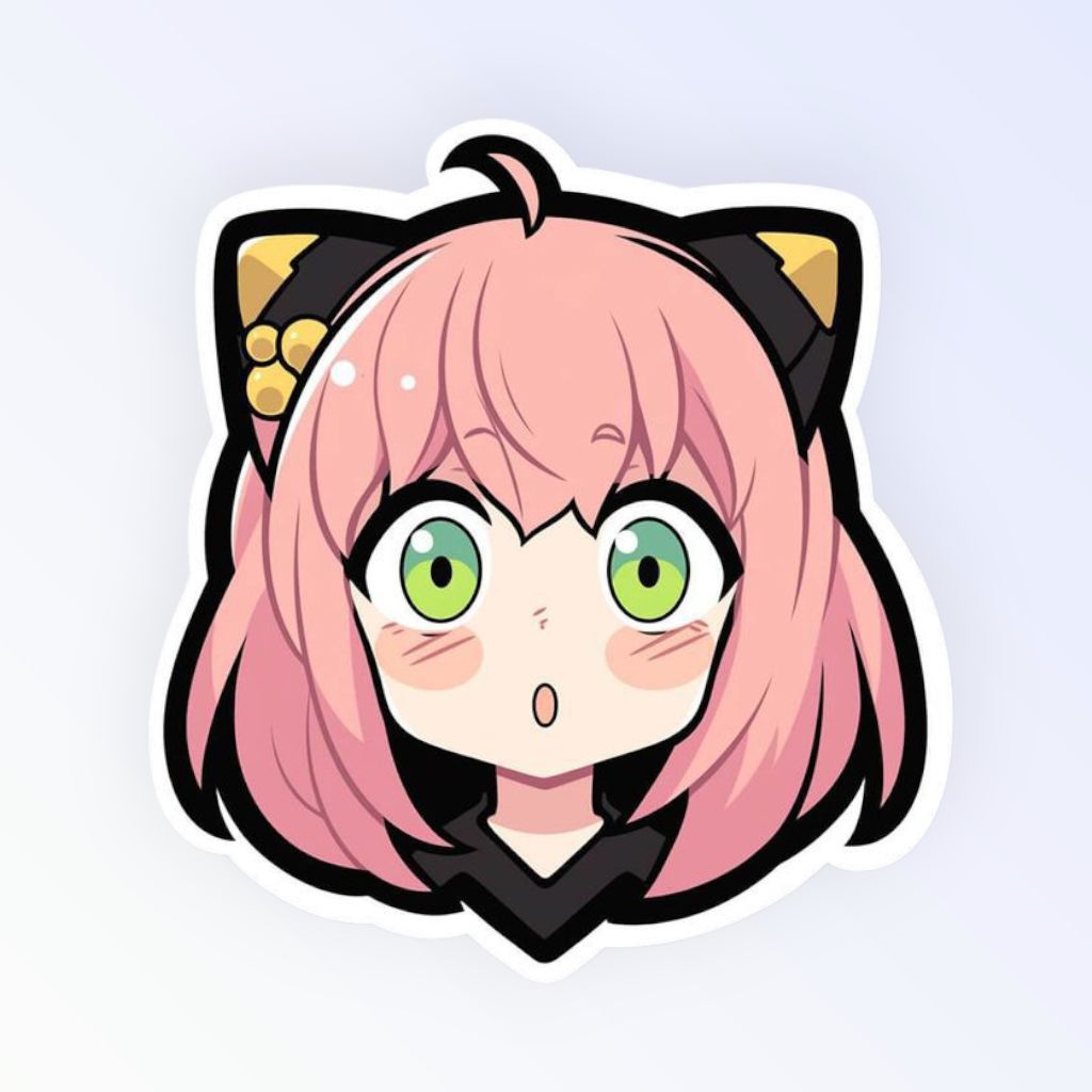 Jual Stiker Anya Forger (Spy x Family) - Premium Vinyl Sticker | Shopee ...