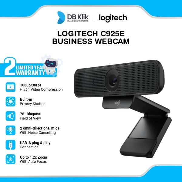 Jual Logitech C925E Webcam - Web Cam C925 E | Shopee Indonesia