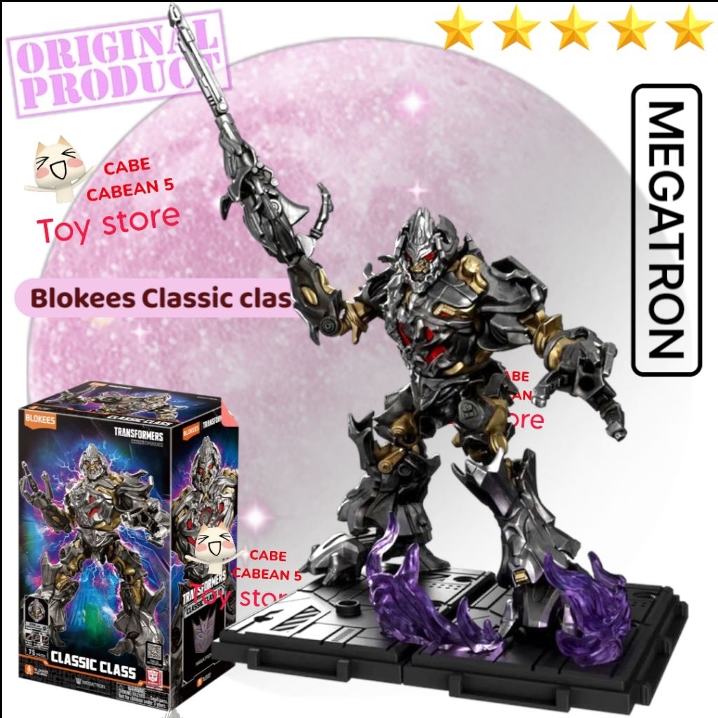 Jual Blokees Transformers Classic Class Megatron CC10 Action Figure ...