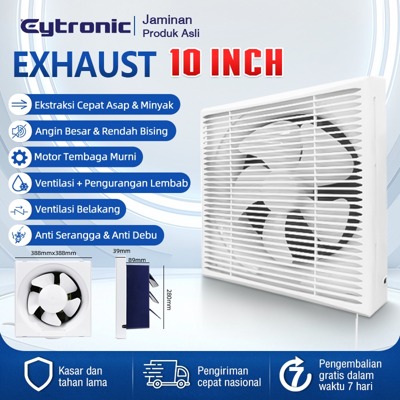 Jual WALL EXHAUST FAN TEMBOK EXHAUST HEXOS/HEKSOS 10 INCH CEILING HEXOS ...