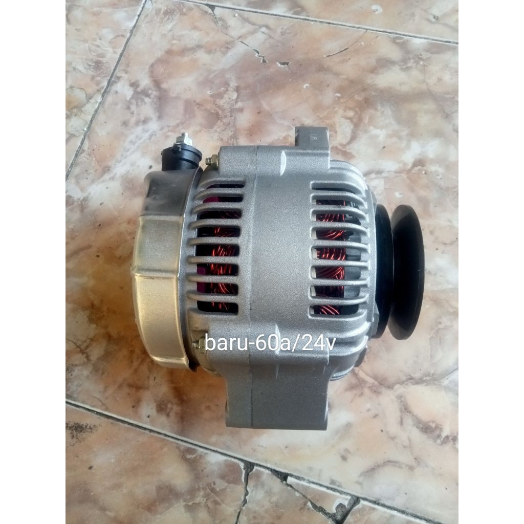 Jual dinamo alternator ac bus medium denso sd8 24v/60a-baru | Shopee ...