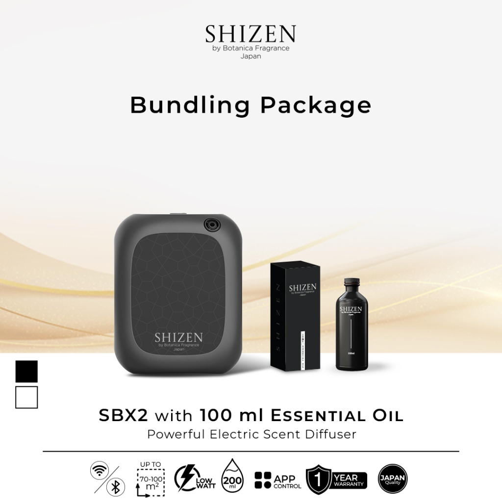 Jual Bundling Package Shizen SBX2 with Fragrance Oil 100ml Scenting ...