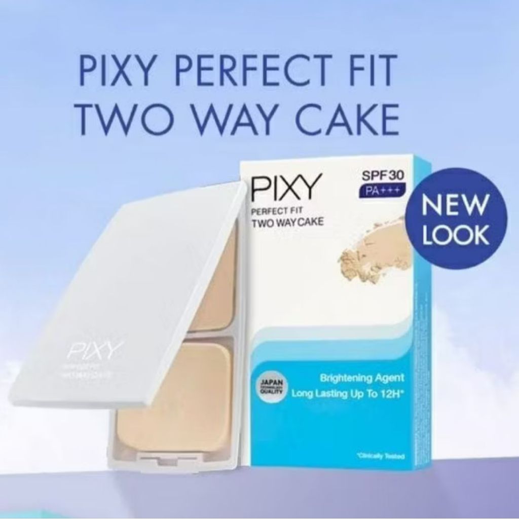 Jual PIXY Perfect Fit Two Way Cake Shade 05 Natural White | Shopee ...
