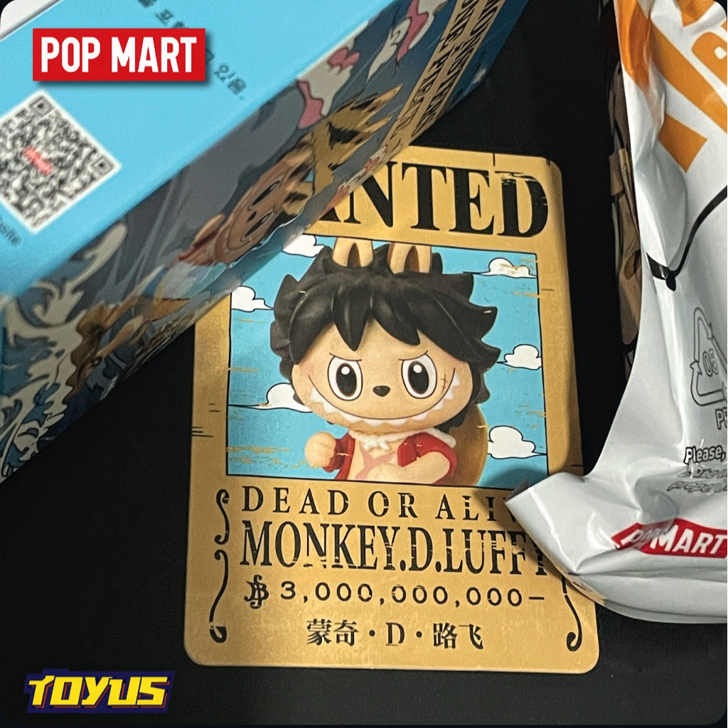 Jual Pop Mart - Opened Box The Monster X One Piece - MONKEY D LUFFY ...
