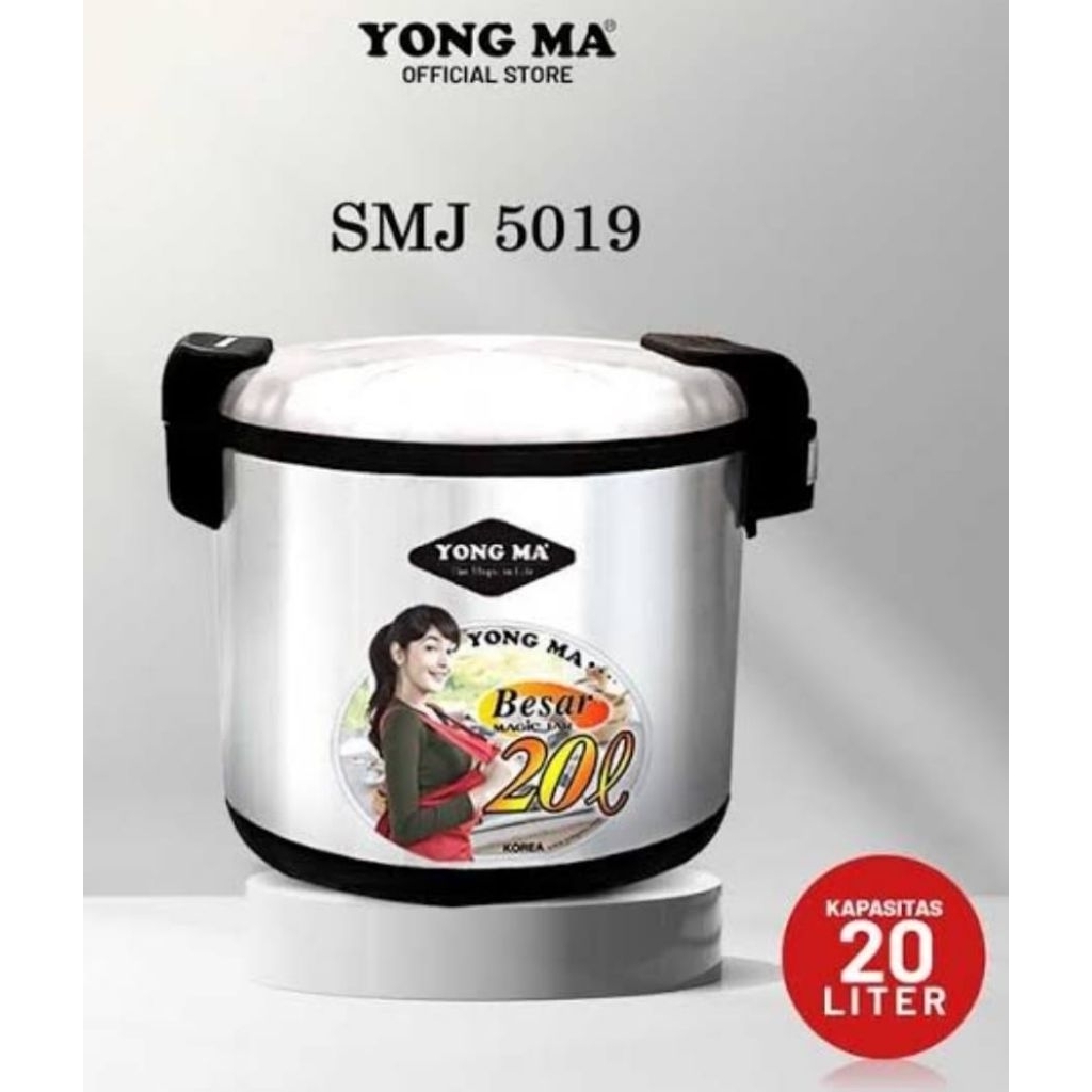 Jual YONGMA YONG MA MAGIC JAR SMJ 5019 20 LITER (PENGHANGAT) | Shopee ...