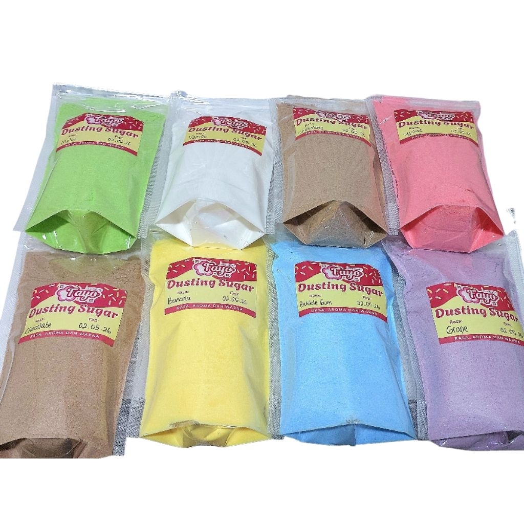 Jual [HALAL] Bubuk Gula Taburan Topping Donat, Dusting Sugar Rasa ...