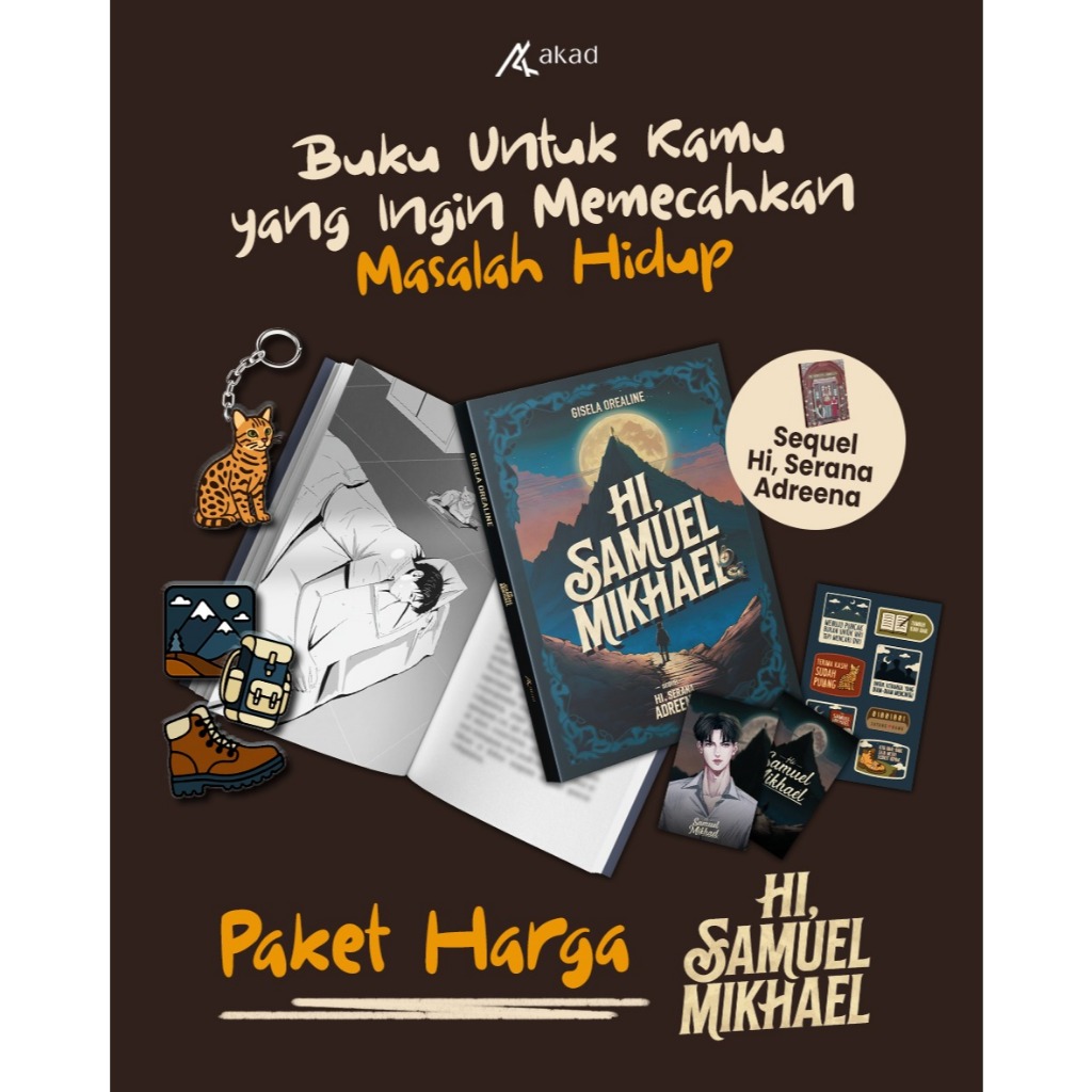 Jual Pre Order Novel - HI, SAMUEL MIKHAEL - Gisela Orealine - AKAD ...
