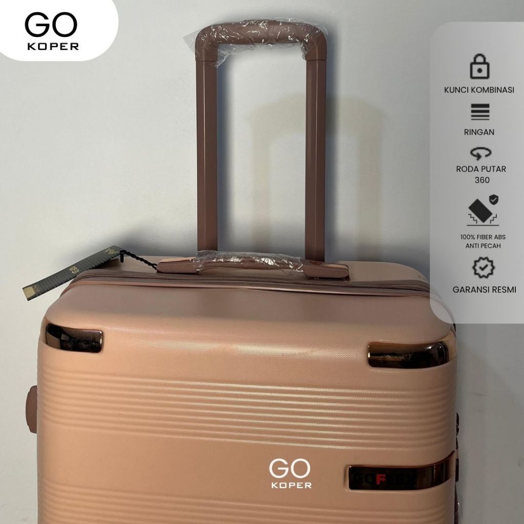 Jual Koper Suitcase Goflex Koper 20 inch 24 inch Koper Bagasi Koper ...