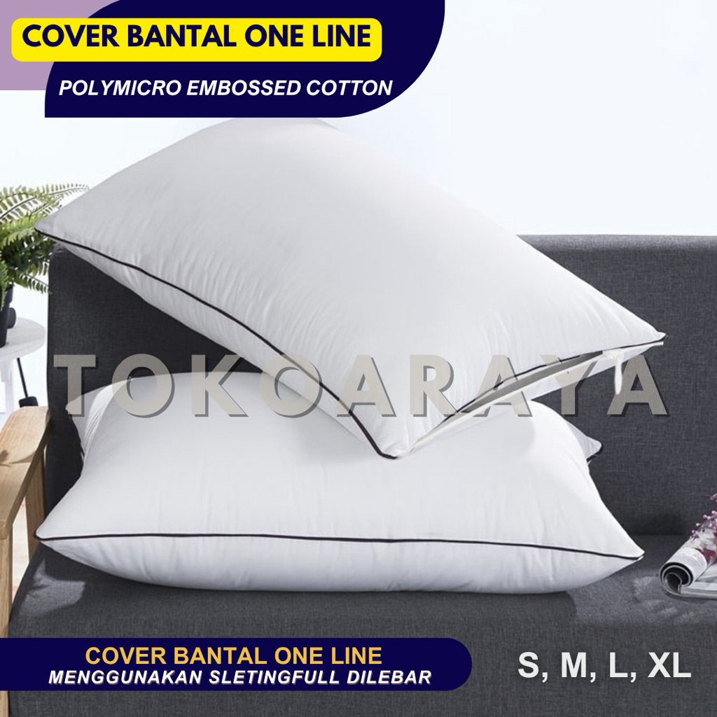 Jual TOKOARAYA - SARUNG COVER BANTAL [ ONE LINE BISHIT ] Pakai ...