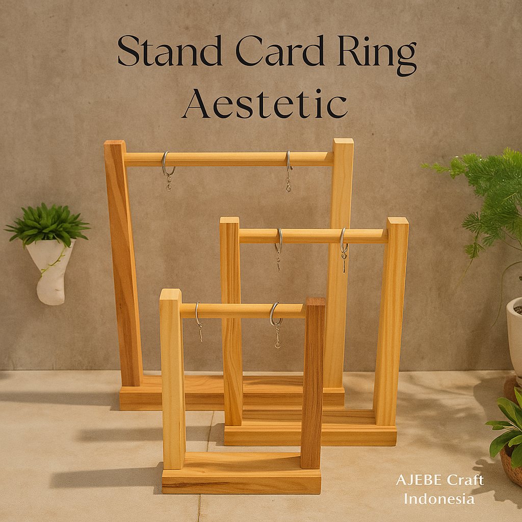 Jual Stand Kayu Multifungsi | Tent Card & Display Menu Kekinian ...