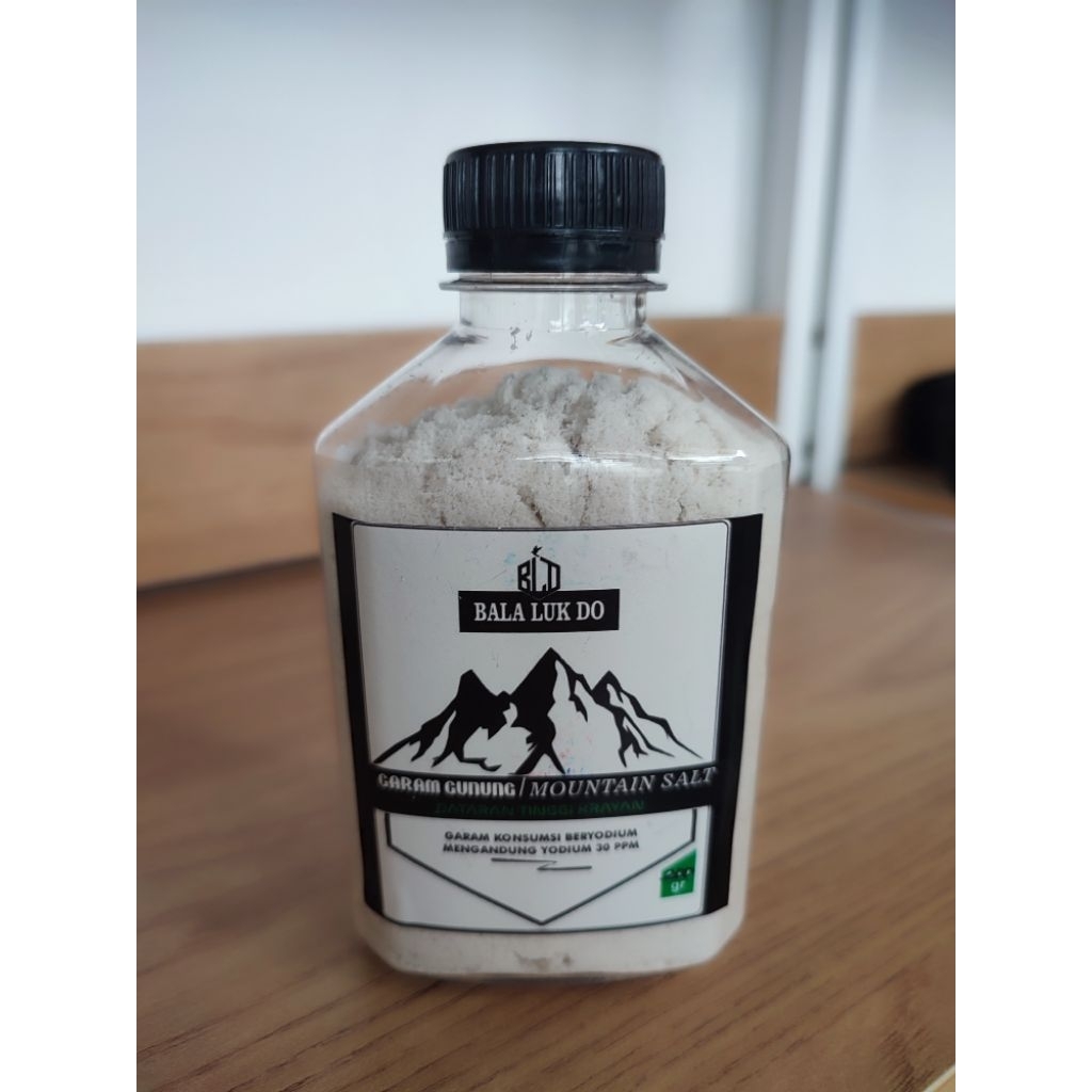 Jual Garam Gunung Krayan merk "BALALUKDO" 200gr | Shopee Indonesia