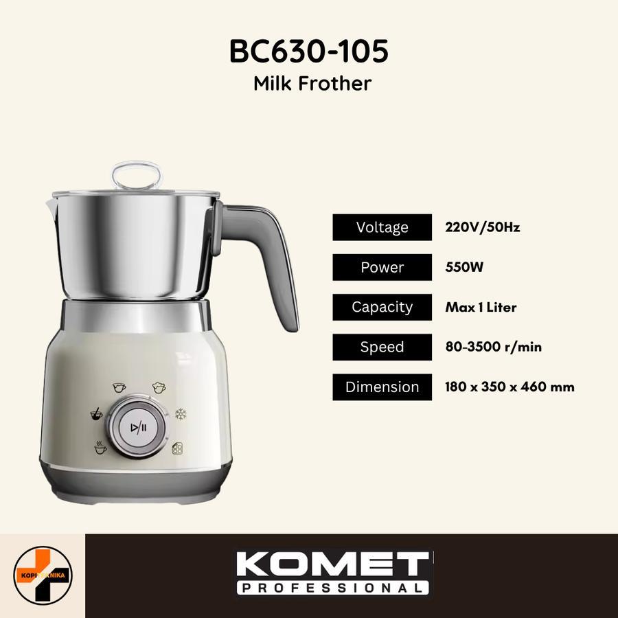 Jual KOMET Professional BC630-105 Milk Frother 1 Liter Garansi 1 Tahun ...