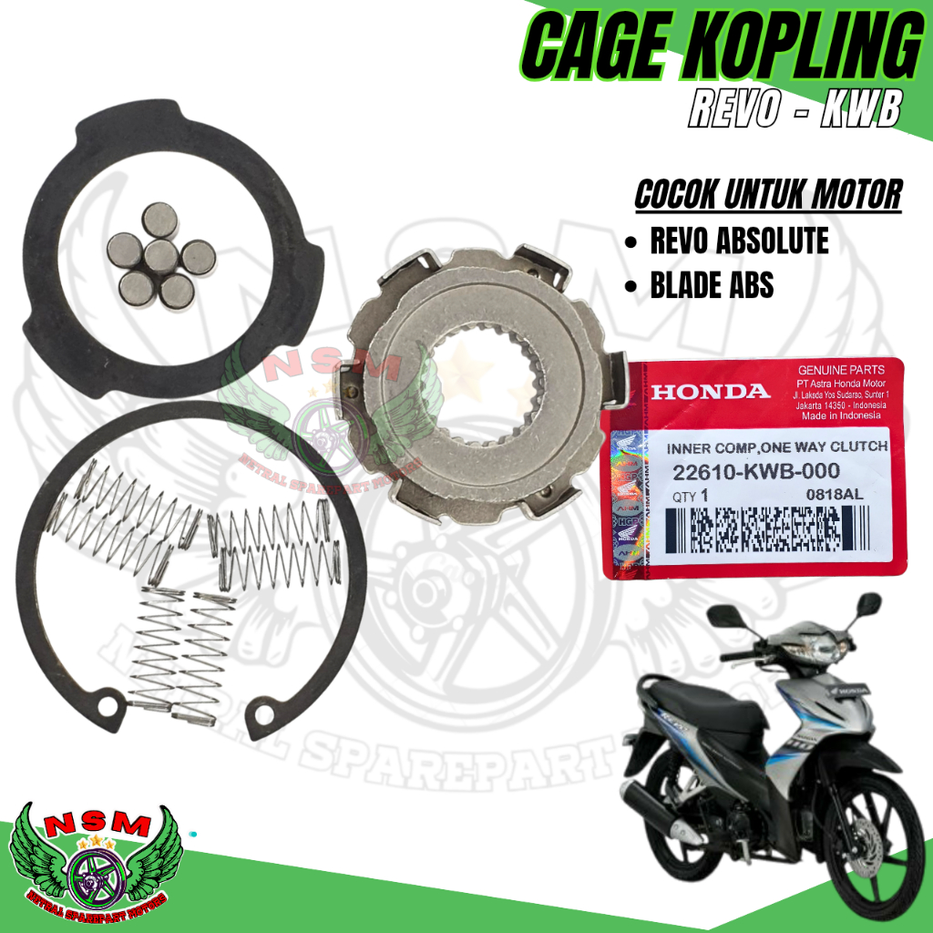 Jual CAGE BENTENGAN KOPLING GANDA MIMIS LONCENG ORIGINAL REVO ABSOLUTE ...