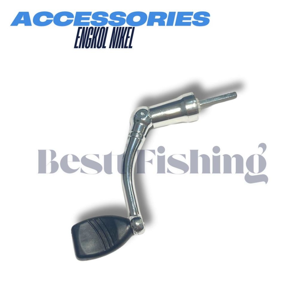 Jual Engkol Handle Reel Pancing Nikel Anti Karat Pegangan Rubber ...