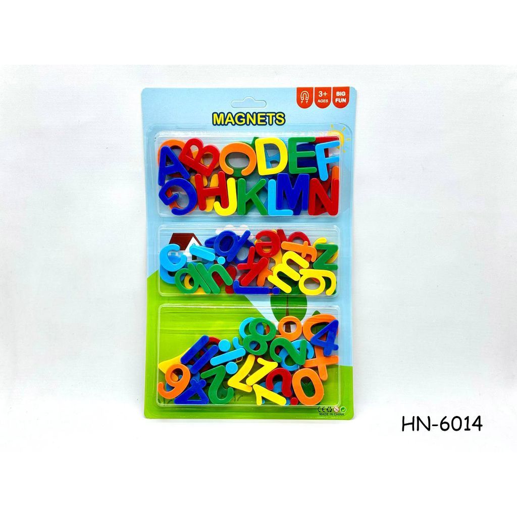 Jual Magnet ABC Huruf 123 Angka & Bentuk Shape Edukasi / Huruf Angka ...