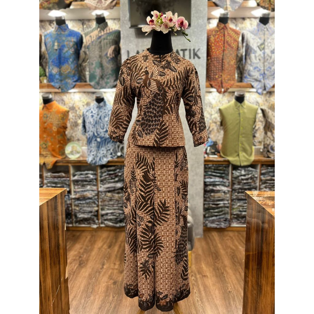 Jual Lano Batik One Set - Stelan Blazer Batik Wanita - Outer Batik ...