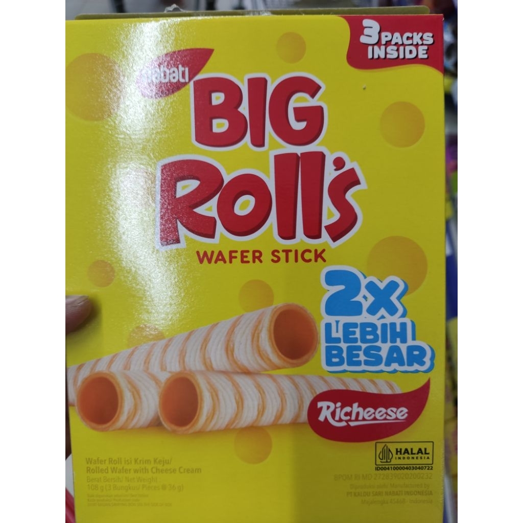 Jual nabati big rolls | Shopee Indonesia