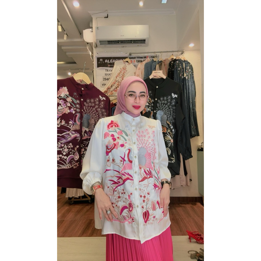 Jual Aleashopp | Aisnara blouse ALS | Outfit cantik | Shopee Indonesia