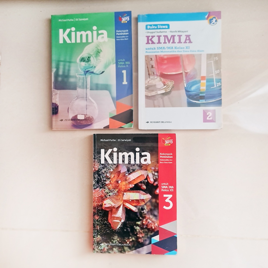 Jual KIMIA untuk SMA/MA Kelas X Kelas XI Kelas XII Buku Pelajaran ...