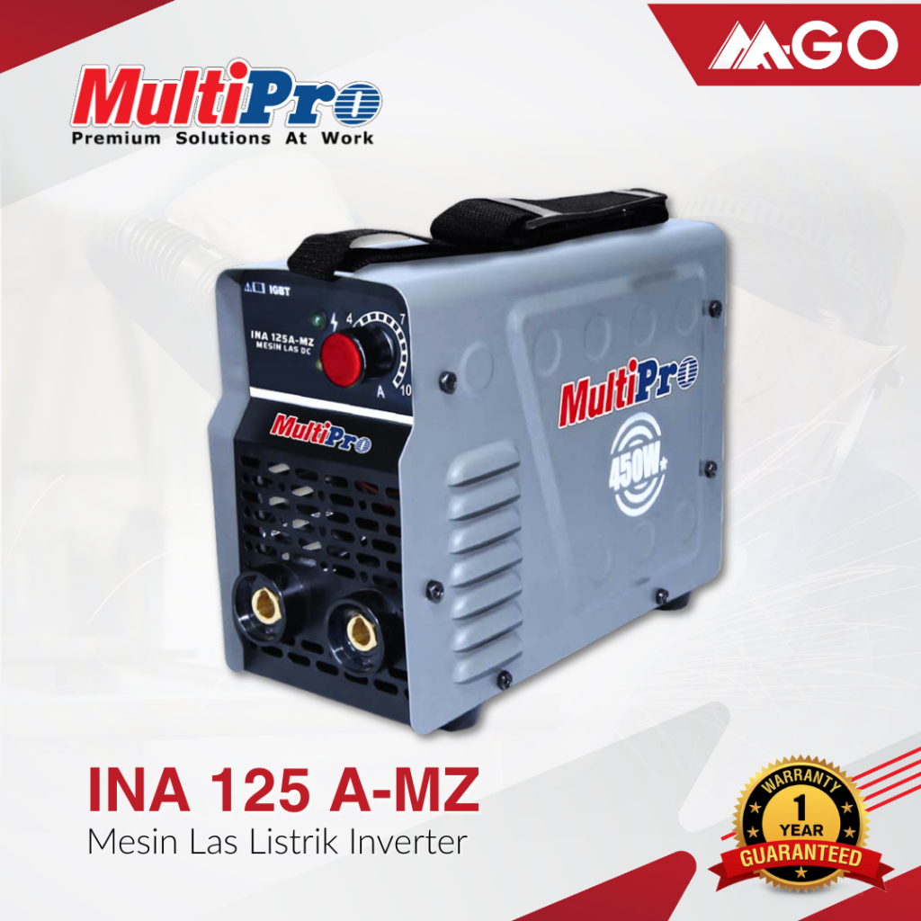 Jual MULTIPRO Mesin Las Listrik Inverter INA 125 A-MZ | Shopee Indonesia