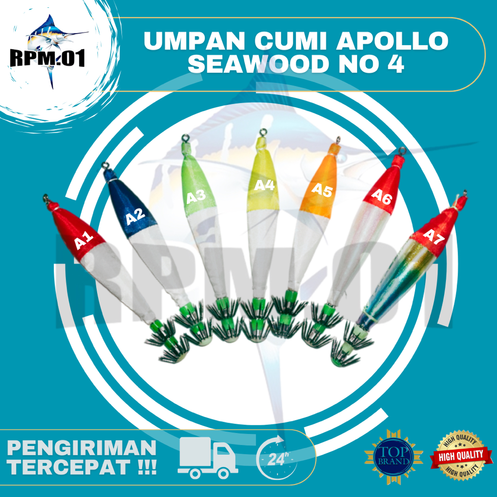 Jual UMPAN PANCING CUMI APOLLO BRAND SEAWOOD / UMPAN CUMI POCONG ...