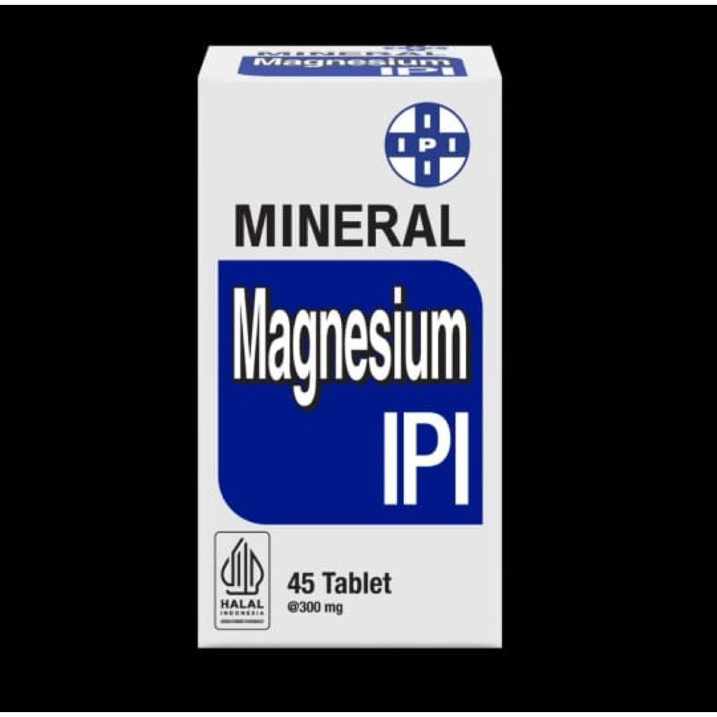 Jual Magnesium IPI botol 45 tablet ( mineral Mg magnesium harga ...